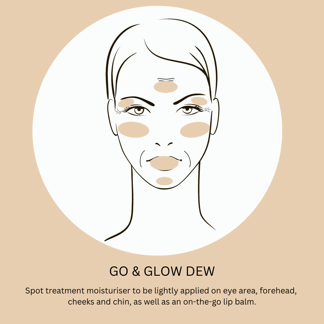 Violet Jordan Glow & Go Dew - Make-up for Over 50s Women